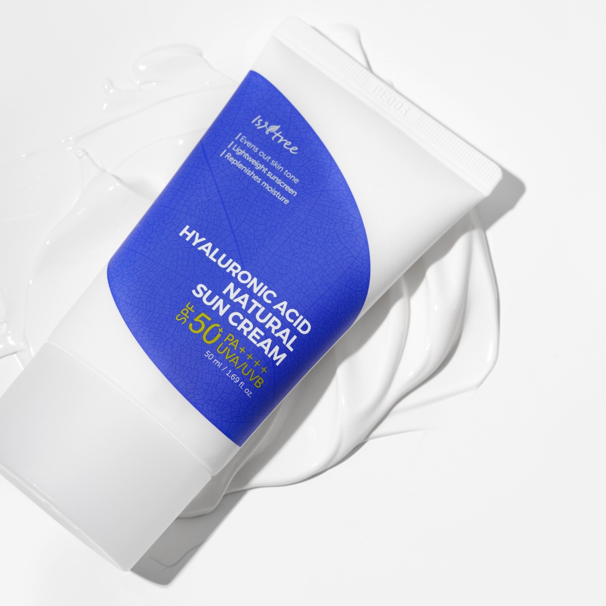 Isntree Hyaluronic Acid Natural Sun Cream 50ml - Instree κορεάτικο ...